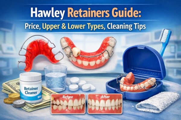 Hawley Retainers Guide: Price, Upper & Lower Types, Cleaning Tips